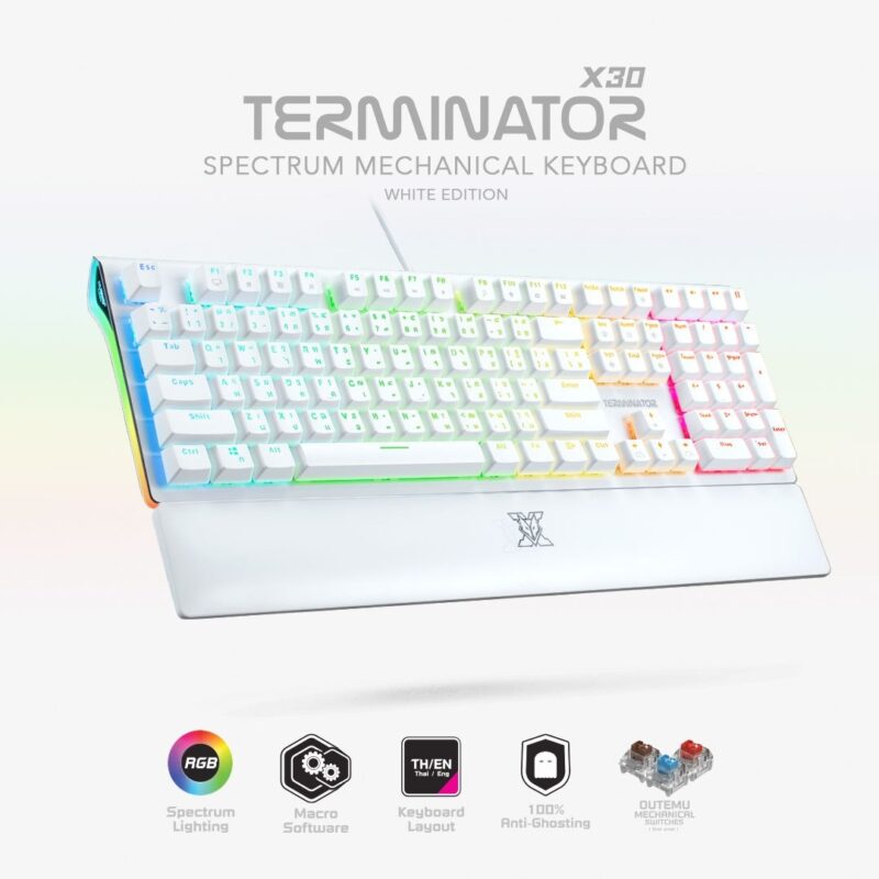NUBWO X30 TERMINATOR Mechanical Gaming Keyboard – Gaming Gears Thailand